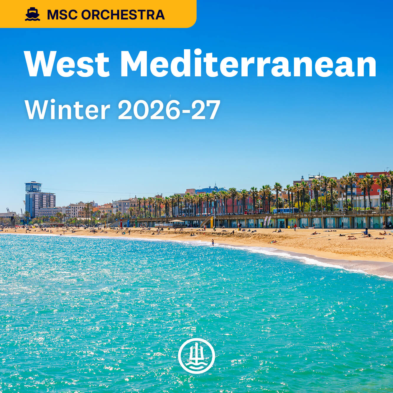 MSC Orchestra Winter 2026/27 Cruises from £498 | Simply Cruises